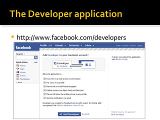 Facebook Application Crash Course | PPT
