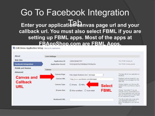 Facebook Application Setup Guide | PPTX