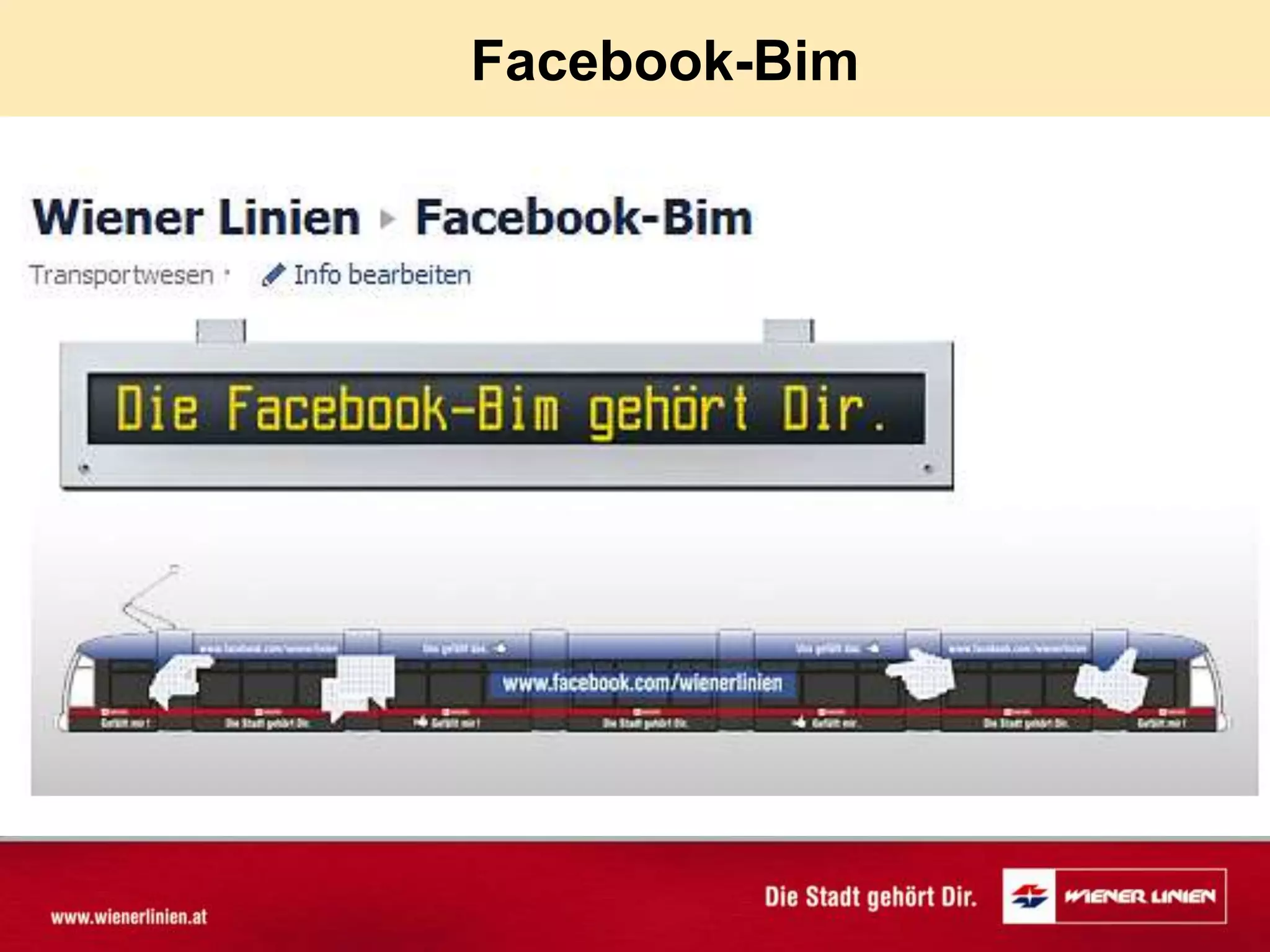 Facebook-Bim Wiener Linien | PPT