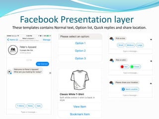Facebook Messenger Platform Framework | PPTX