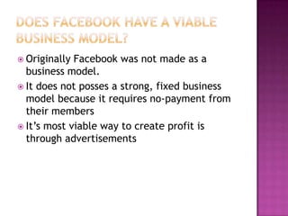 Facebook Case Study | PPTX