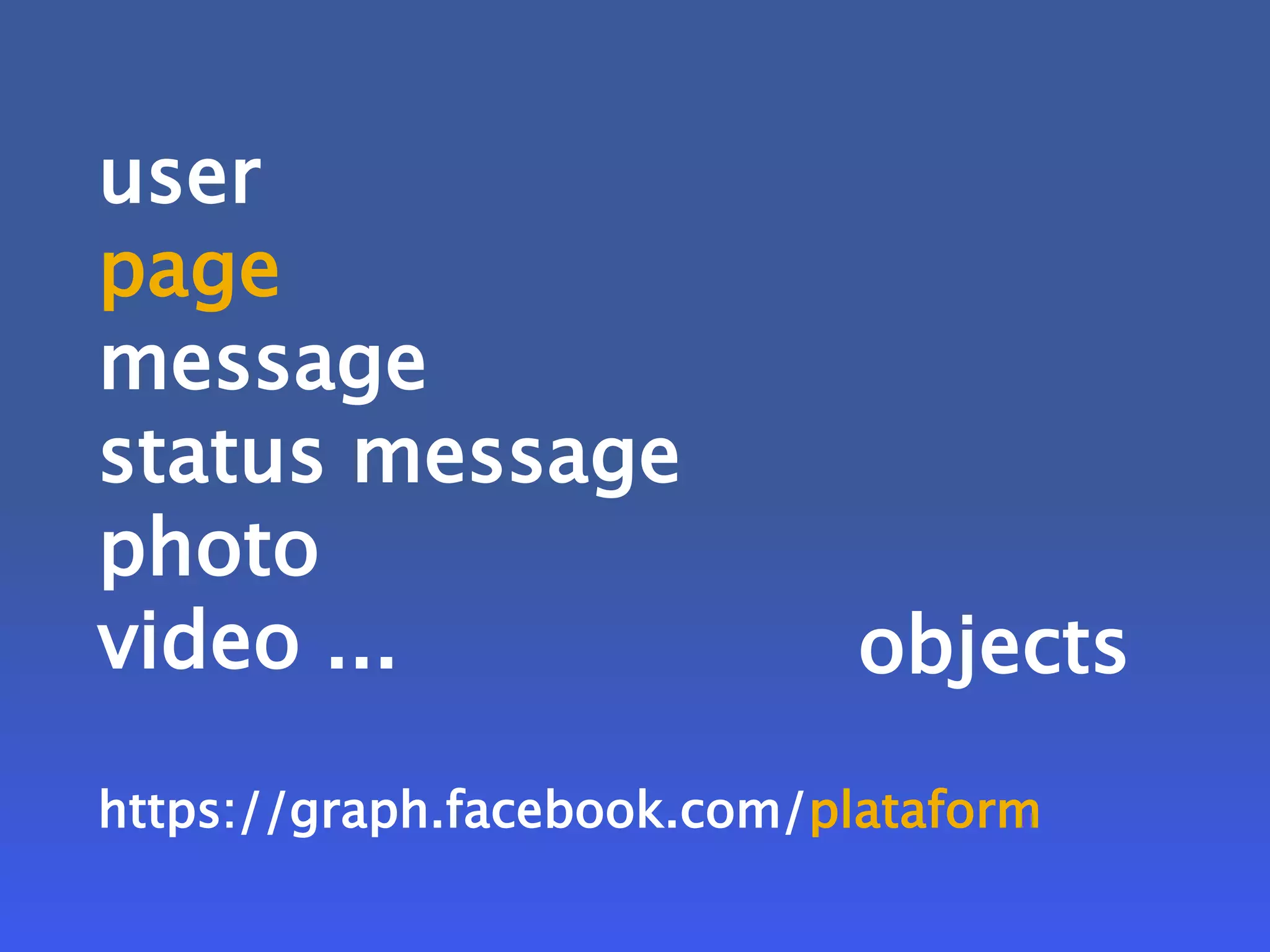 Facebook graph api | PPT