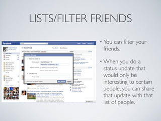 Facebook intro course | PDF