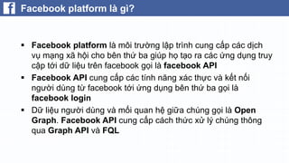 Facebook platform | PPTX
