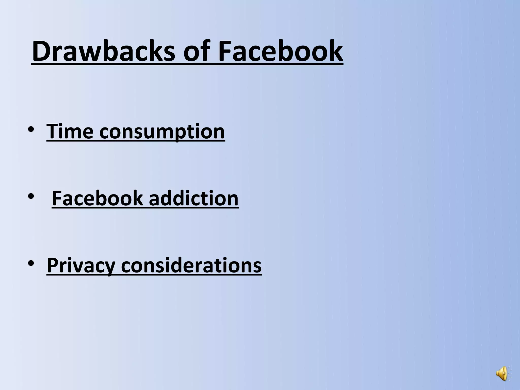 Facebook ppt phase 3 | PPT