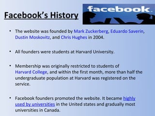 Facebook ppt phase 3 | PPT