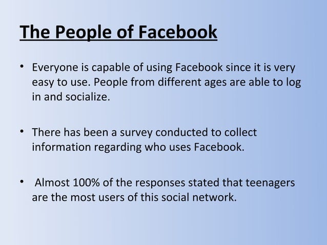 Facebook ppt phase 3 | PPT | Social Networking | Internet
