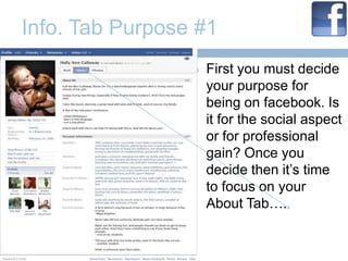 Facebook: Career Webinar - The New Way to Network | PPT