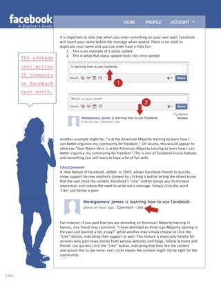 Facebook Tutorial For Beginner's | PPTX