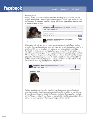 Facebook Tutorial For Beginner's | PPTX