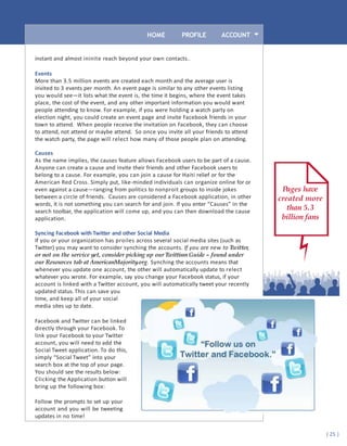Facebook Tutorial For Beginner's | PPTX