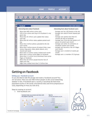Facebook Tutorial For Beginner's | PPTX