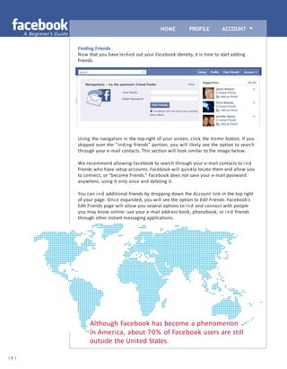 Facebook Tutorial For Beginner's | PDF