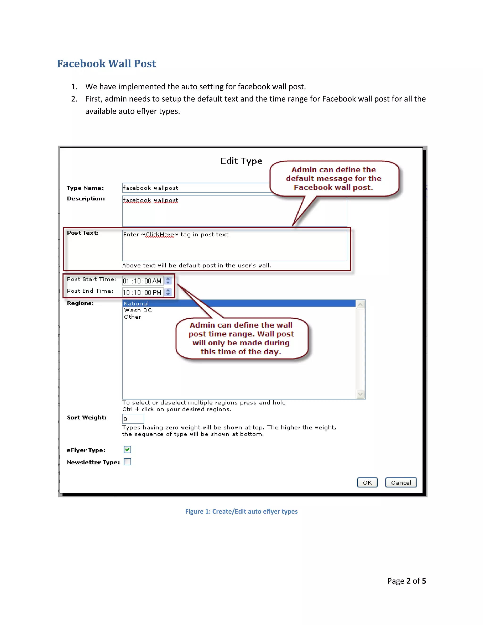 BizLinc Facebook Wall Post - User Manual | PDF