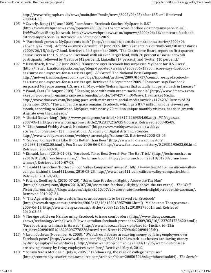 Facebook wikipedia