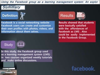 Facebook | PPT | Free Download