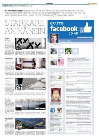 Facebook 10 år | PDF