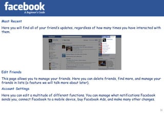 Facebook a Beginner's Guide | PDF