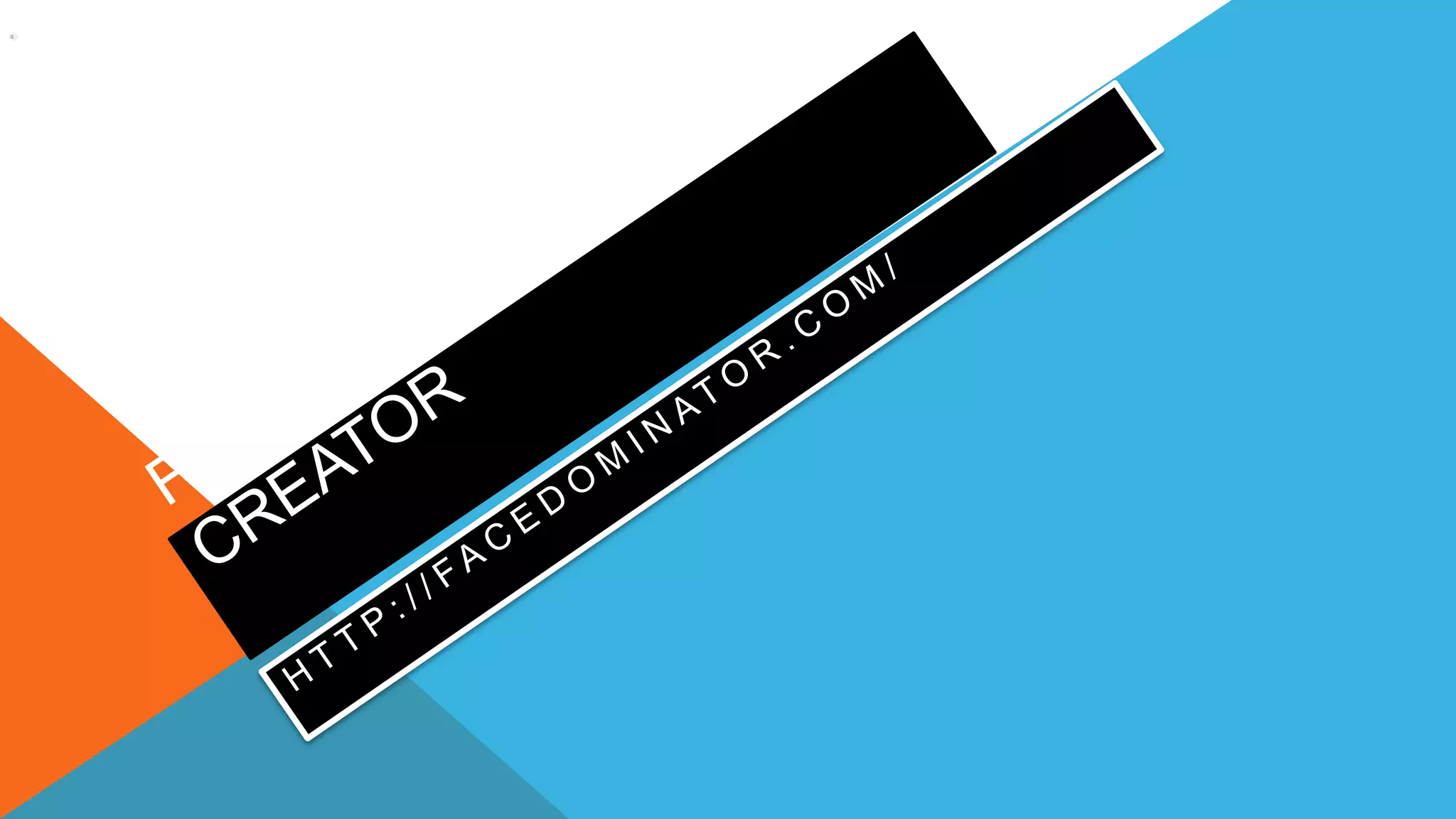 Facebook account creator | PPT