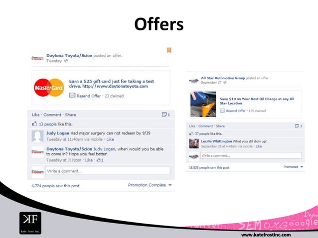 Examples of Automotive Facebook Advertising | PPT
