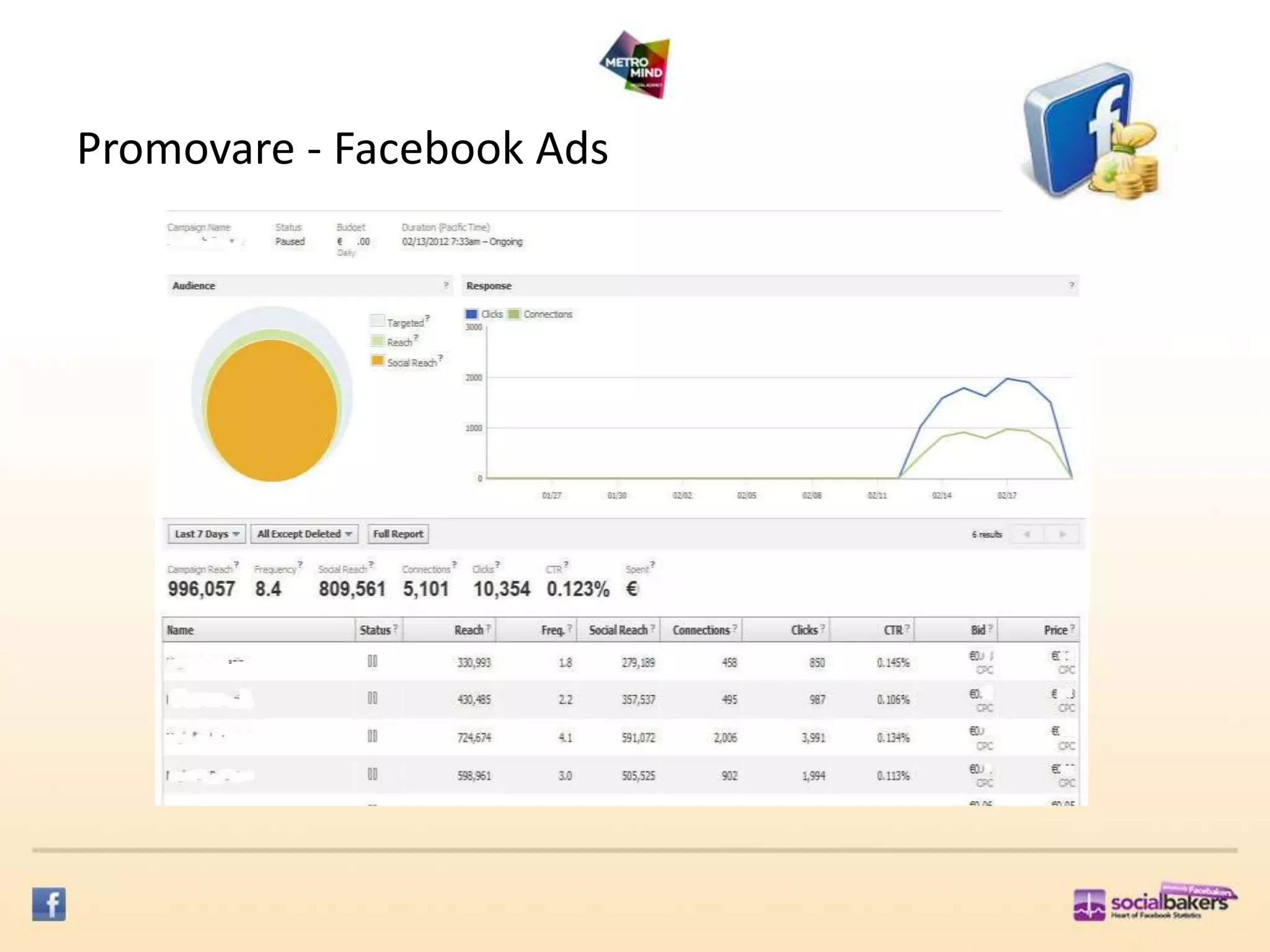 Campanii eficiente Facebook ads | PPTX