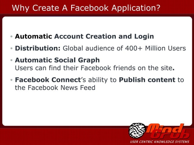 Creating a Facebook App