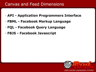 Creating a Facebook App