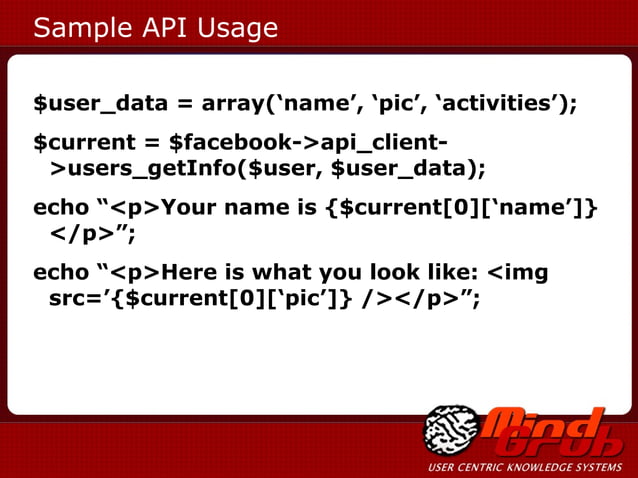 Creating a Facebook App
