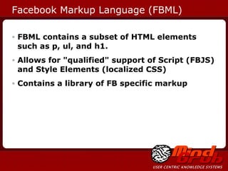 Creating a Facebook App