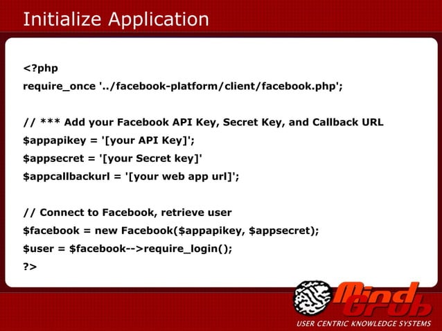 Creating a Facebook App