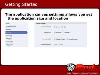 Creating a Facebook App
