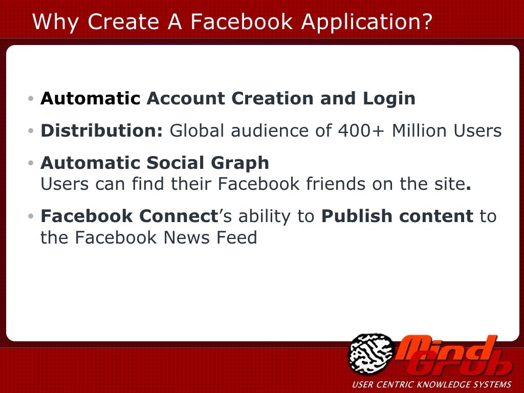 Creating a Facebook App