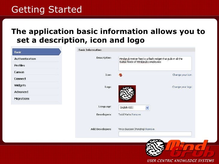 Creating a Facebook App