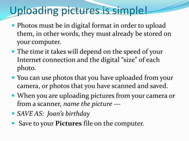Facebook basics powerpoint | PPT