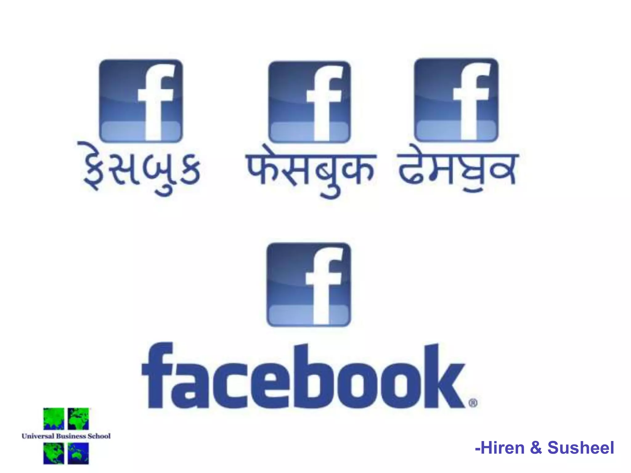 Facebook business model canvas | PPTX