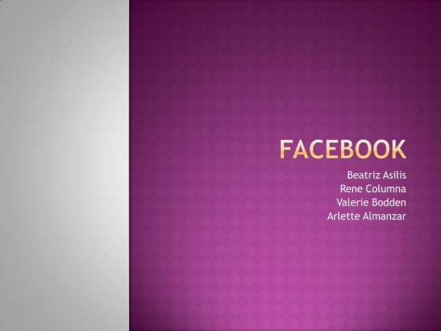 Facebook case study | PPTX