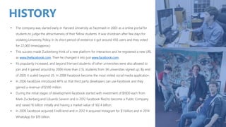 Facebook Case Study- Presentation- Organizational Structure and design ...