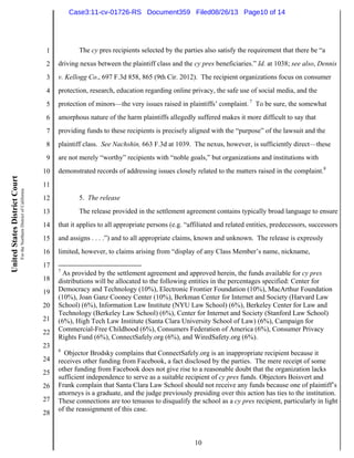 Facebook class action_agreement | PDF