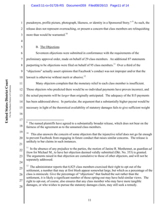 Facebook class action_agreement | PDF