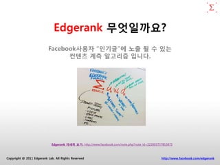 Facebook contents 효과적으로 노출하기 | PPT