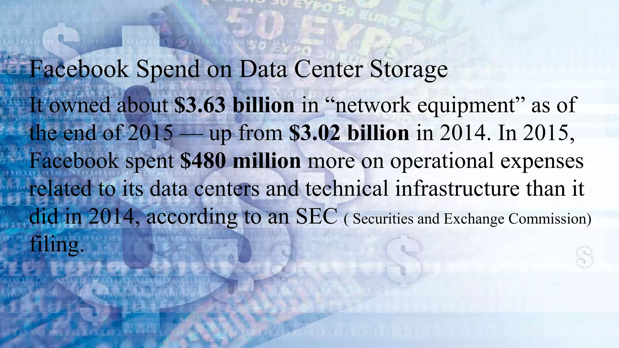 Facebook Data Center | PPTX
