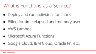 A Practical Introduction to Functions-as-a-Service | PPT