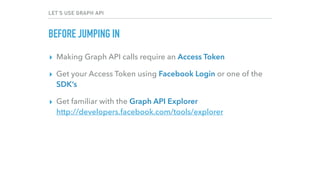 Facebook Open Graph API and How To Use It | PDF