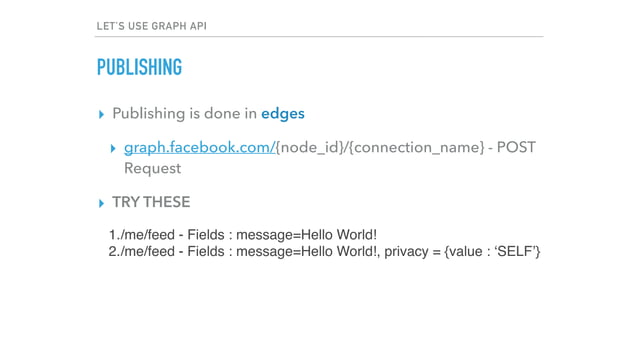 Facebook Open Graph API and How To Use It | PDF