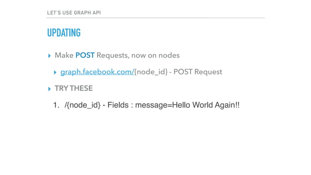 Facebook Open Graph API and How To Use It | PDF