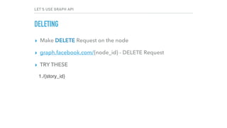 Facebook Open Graph API and How To Use It | PDF