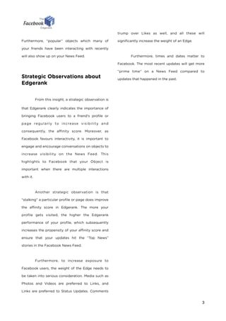 Facebook's Edgerank - Uncovering the formula of the Facebook News Feed ...