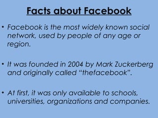 παρουσίαση για Facebook | PPT