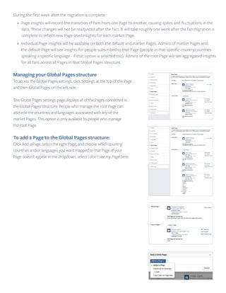 Facebook Global Pages: Official Product Guide, March 2015 | PDF