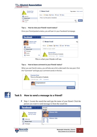 How to use Facebook | PDF